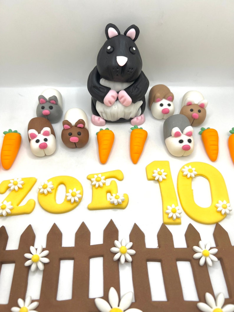 Hamster Cake Topper, Pet Cake Topper, Cute Cake Topper, Animal Cake ...