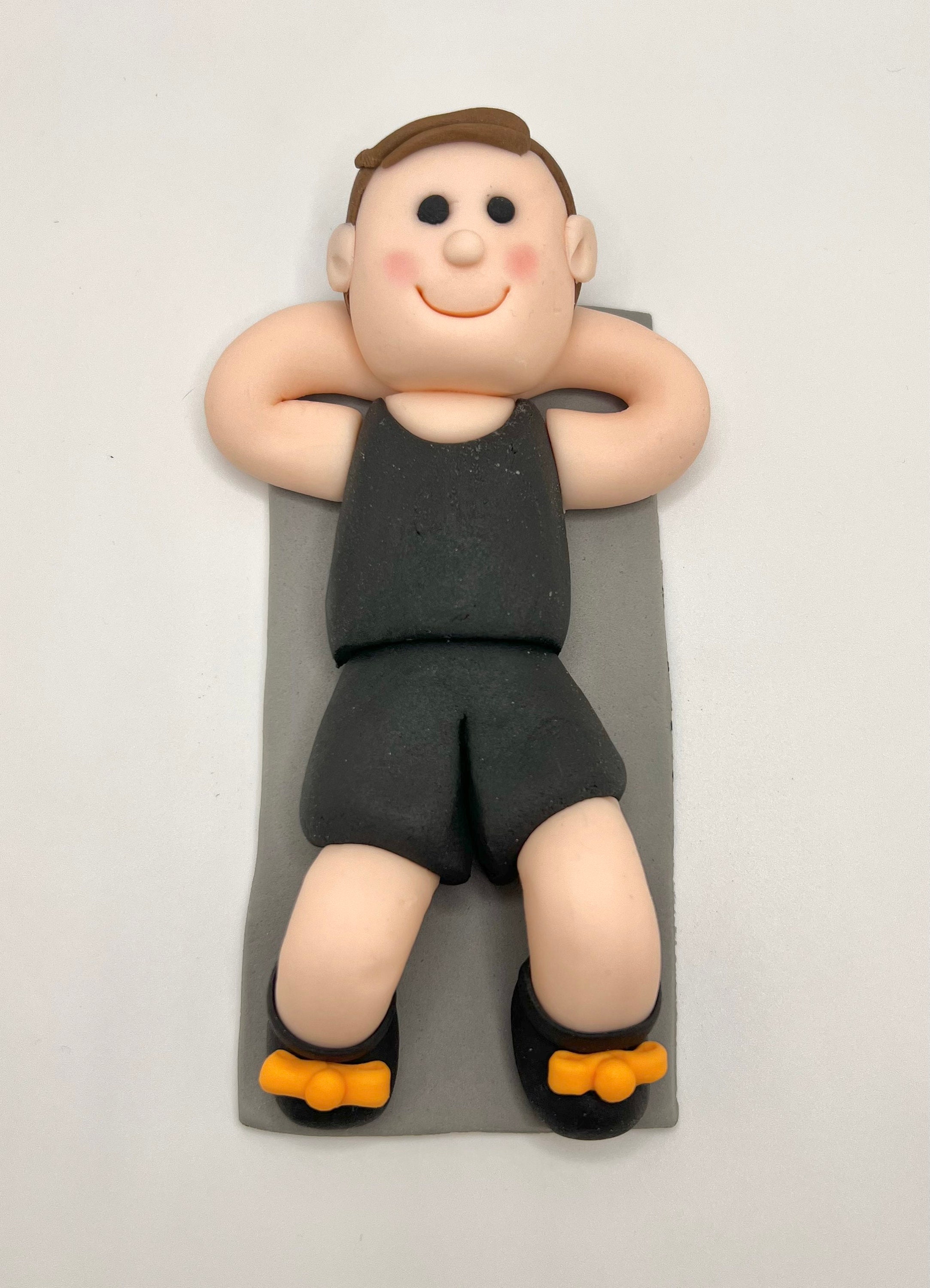 Gym Cake Topper Exercise Cake Topper Handmade Edible Cake - Etsy UK