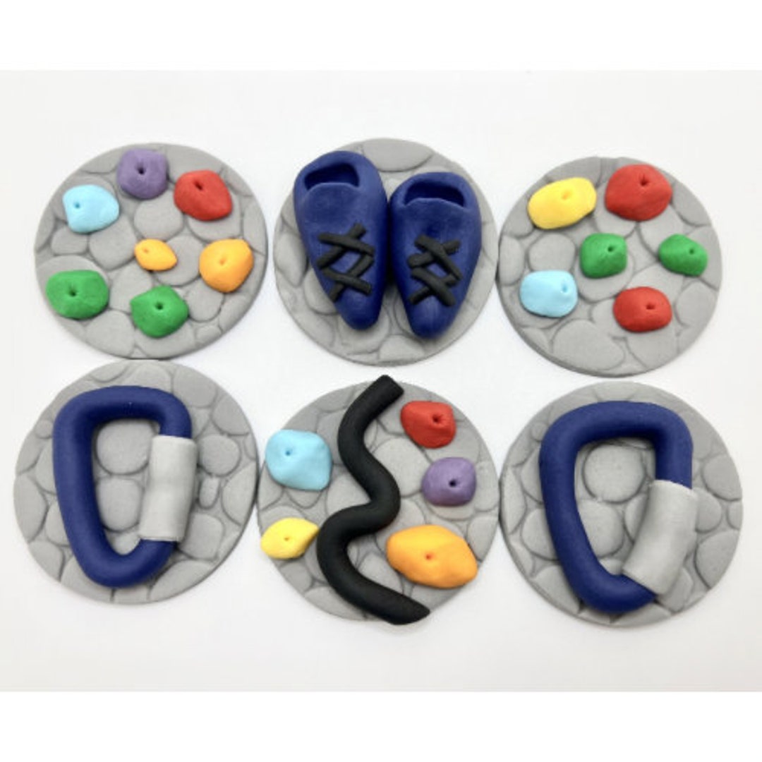 Rock Climbing Cake Topper, Climbing Cake Topper, Edible Handmade Cake ...