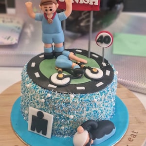 Triathlon Cake Topper, Swimming Cake Topper, Runner Cake Topper ...