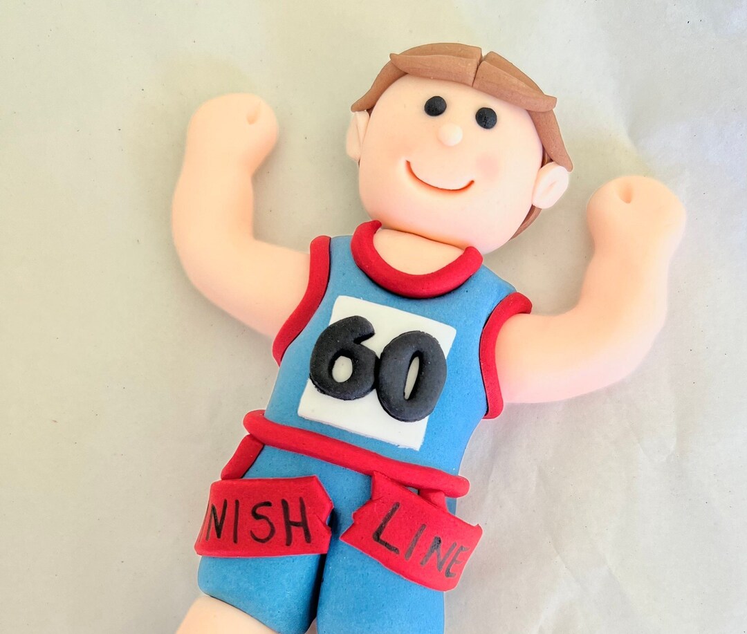Running Cake Topper Runner Cake Topper Exercise Cake Topper - Etsy
