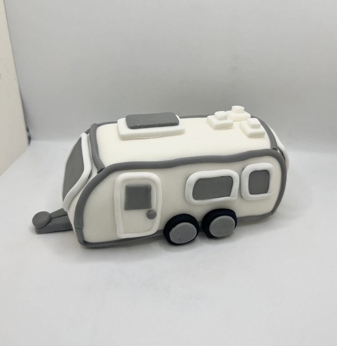 Caravan Van Cake Topper, Camper Cake Topper, Van Cake Topper, Handmade ...