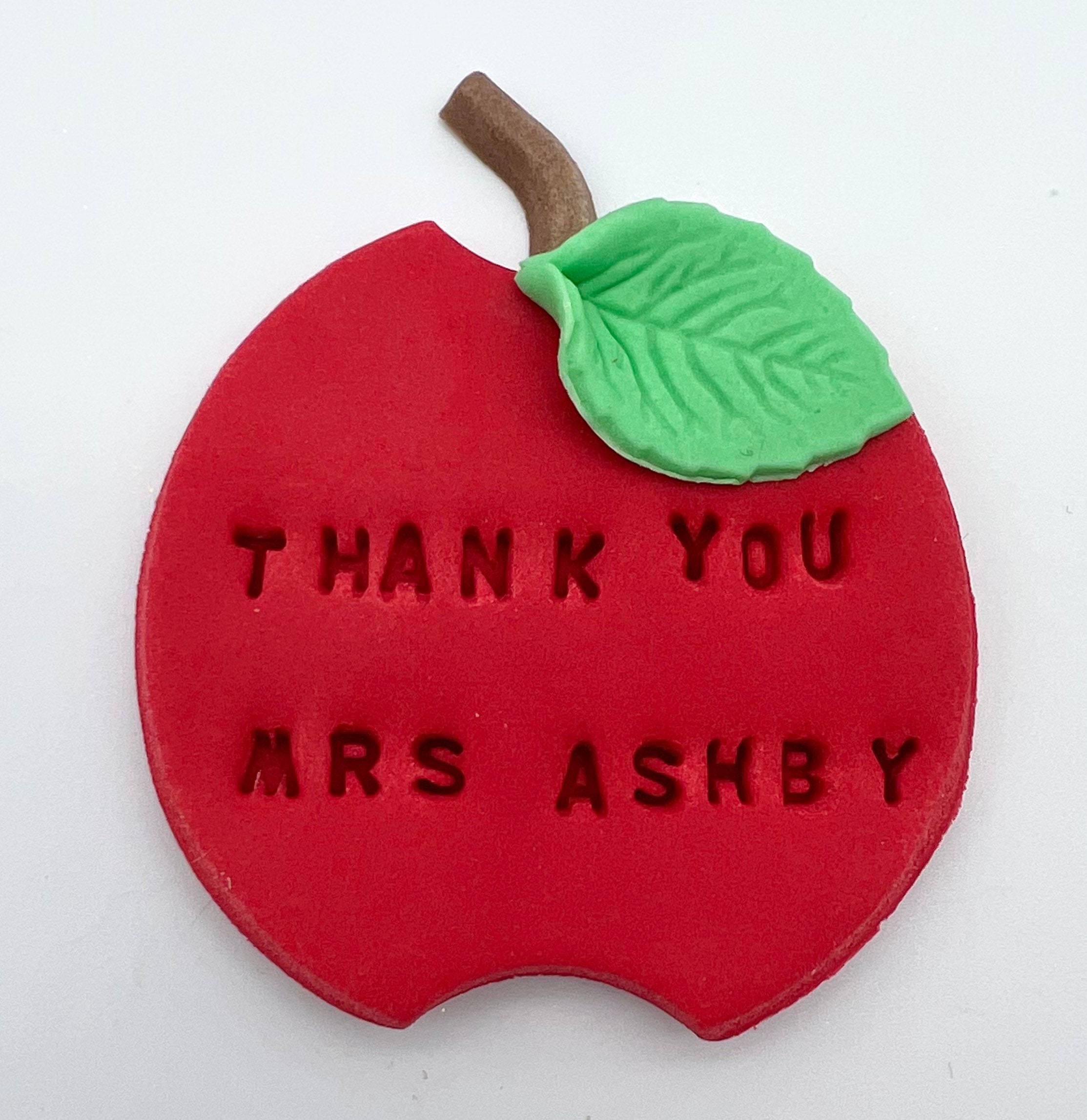 Teacher Cake Topper Thank You Teacher Cake Topper Handmade - Etsy