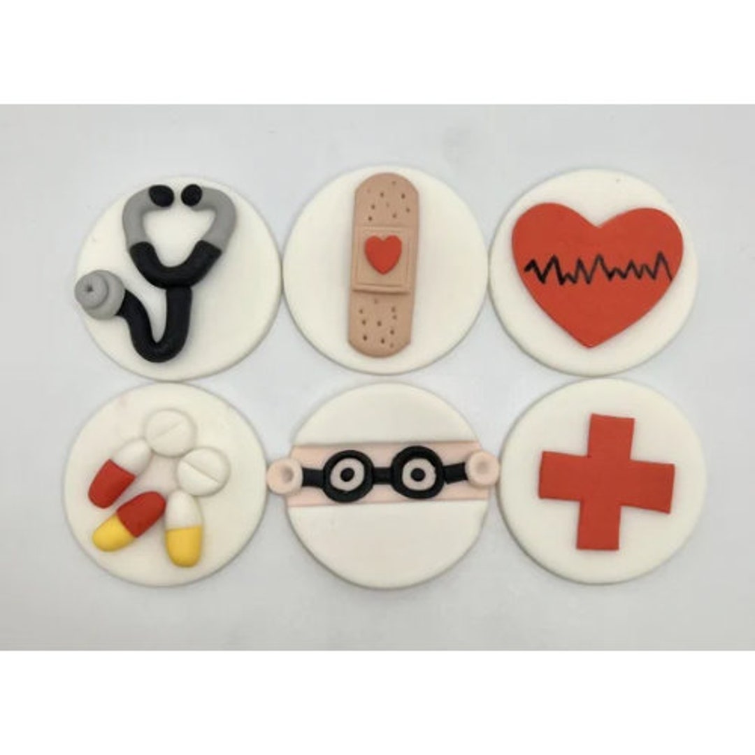 Surgeon Cake Topper, Doctor Cake Topper, Nurse Cake Topper, Handmade ...