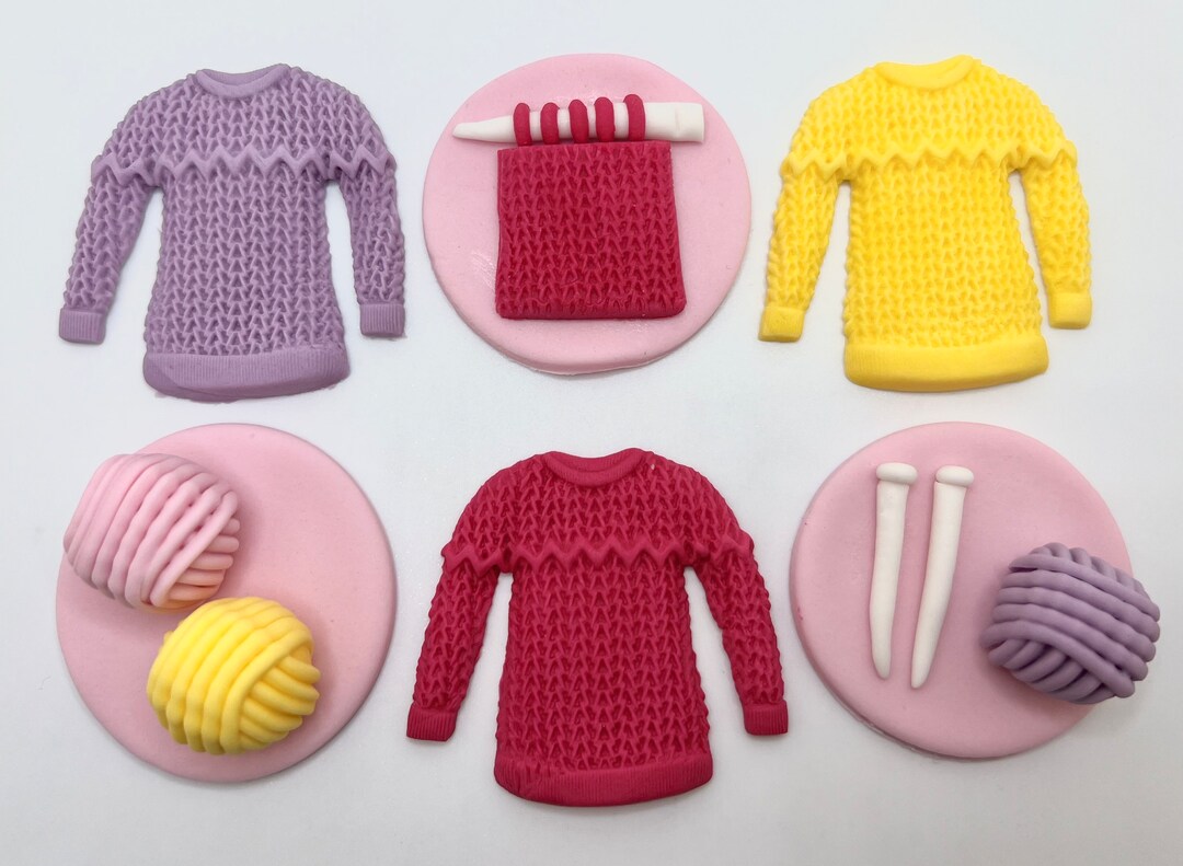 Knitting Cake Topper, Sewing Cake Topper, Crafting Cake Topper ...