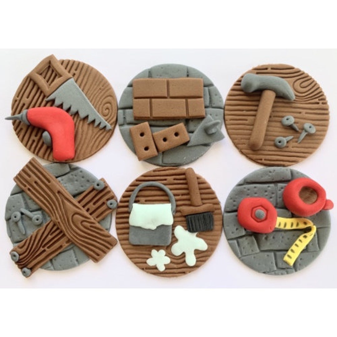 Bricklayer Cake Topper, Builder Cake Topper, Building Cake Topper ...