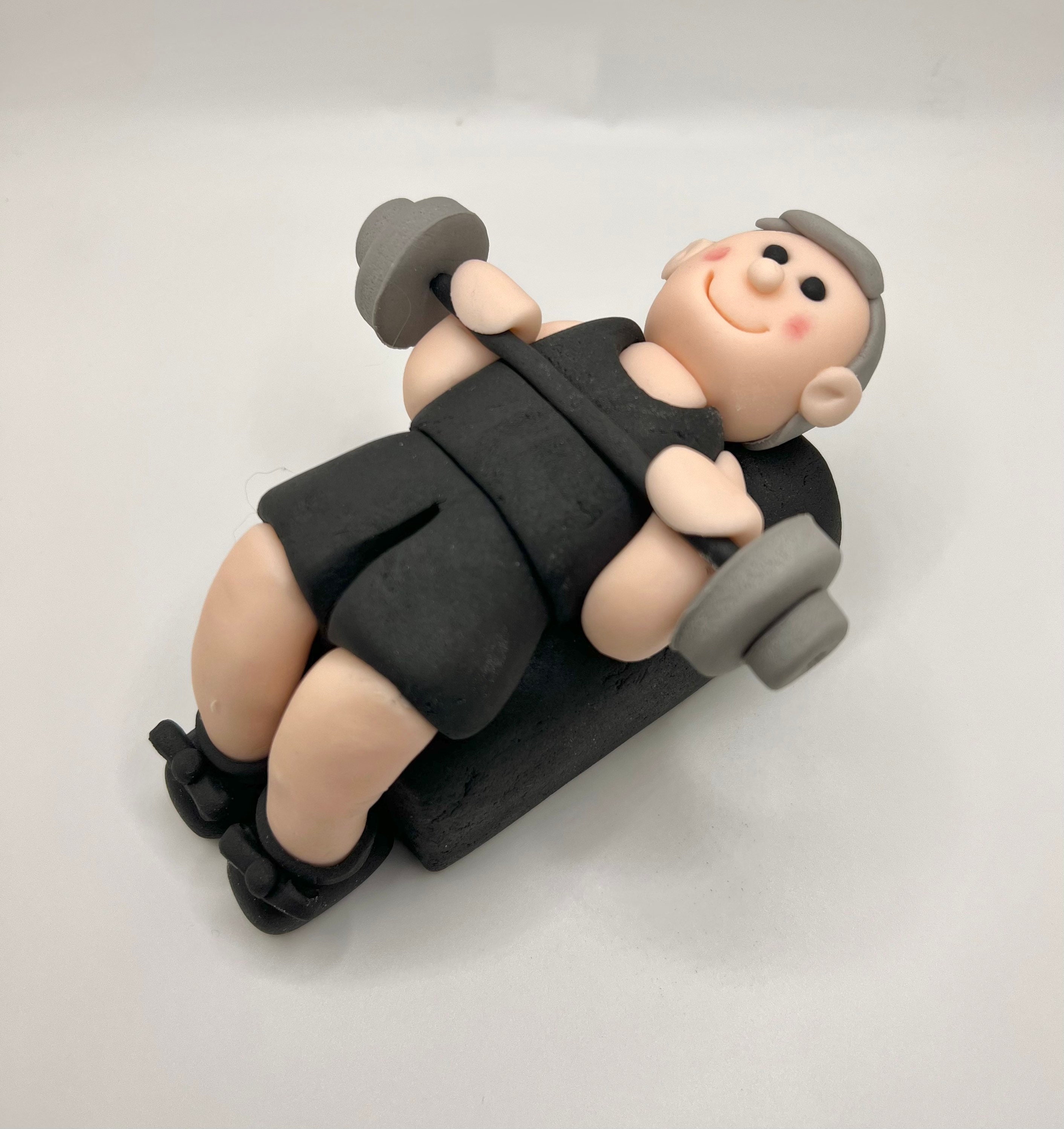 Gym Cake Topper Exercise Cake Topper Weight Lifting Cake - Etsy UK