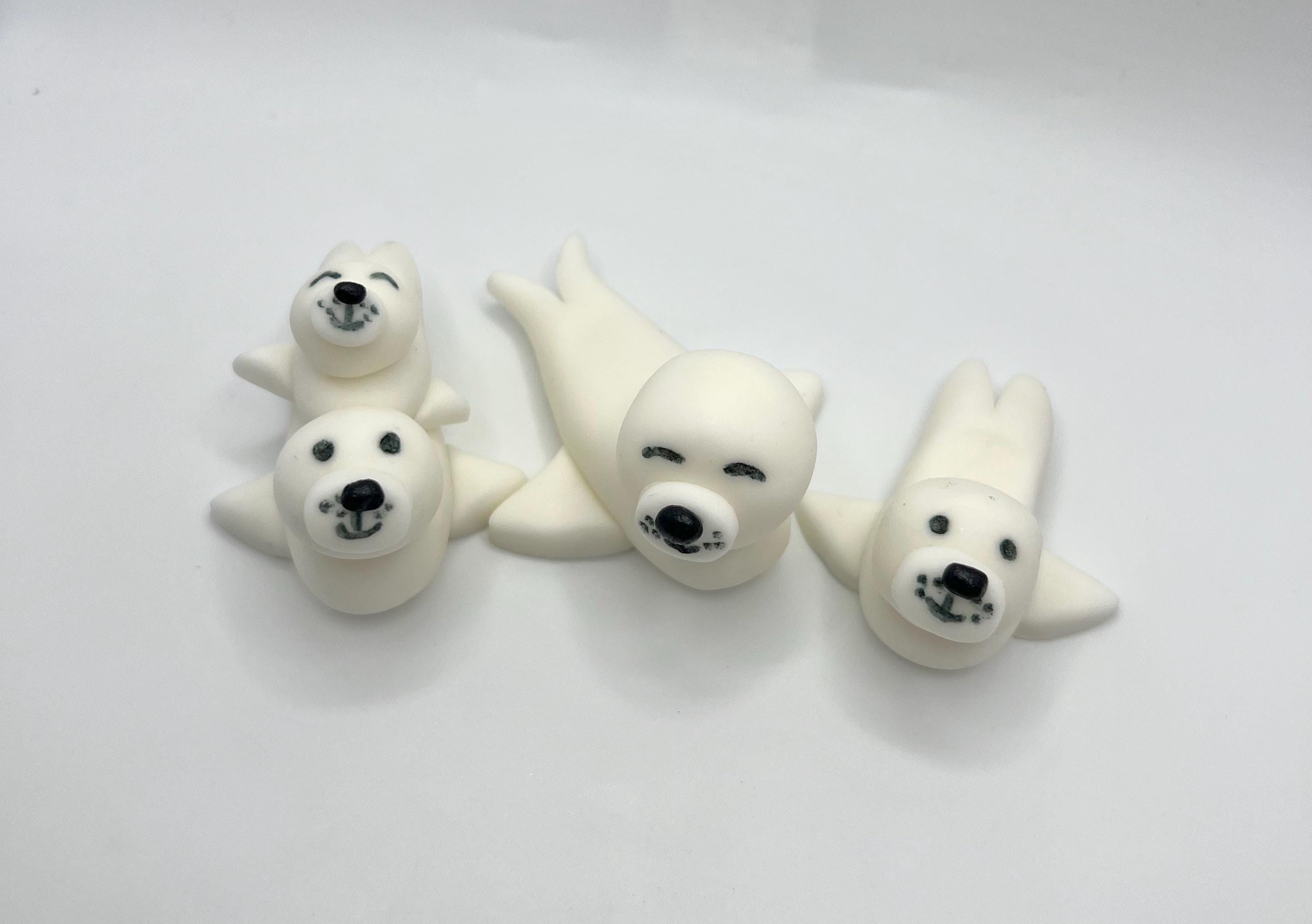 Penguin Cake Topper, Seal Cake Topper, Snow Cake Topper, Igloo Cake ...