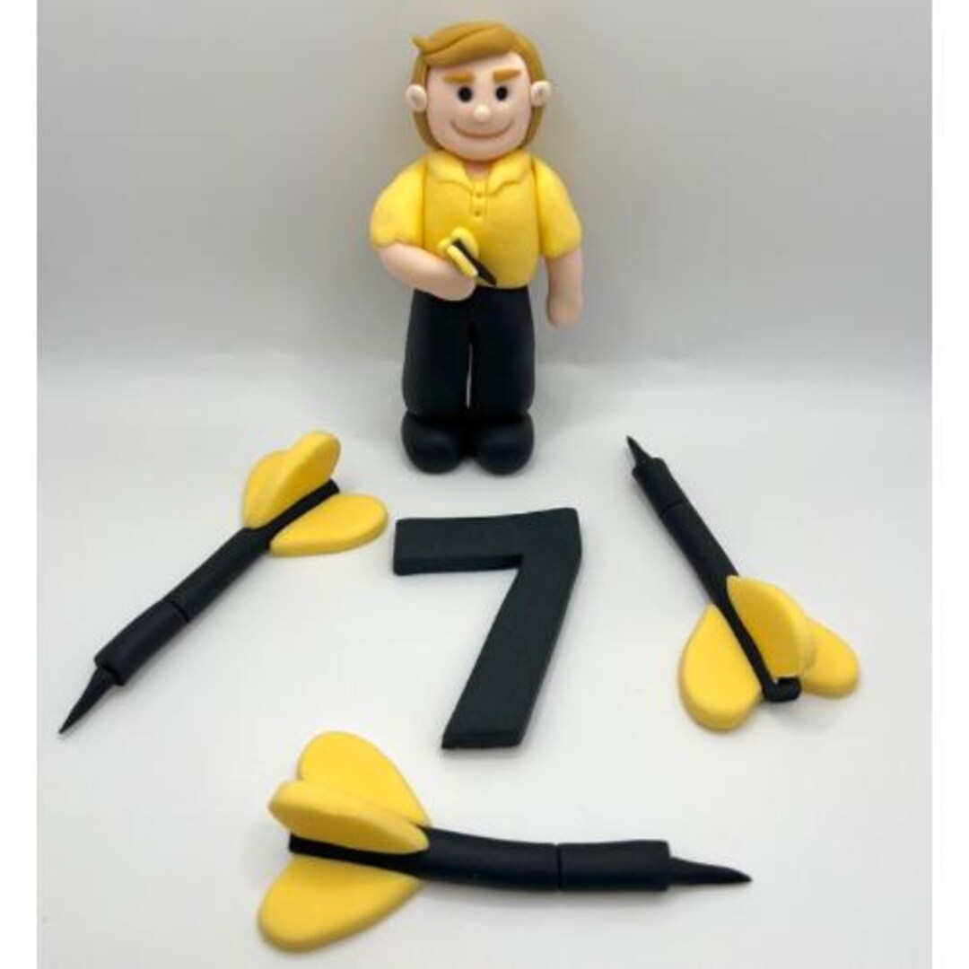 Dart Cake Topper, Darts Cake Topper, Dart Board Cake Topper, Sport Cake ...