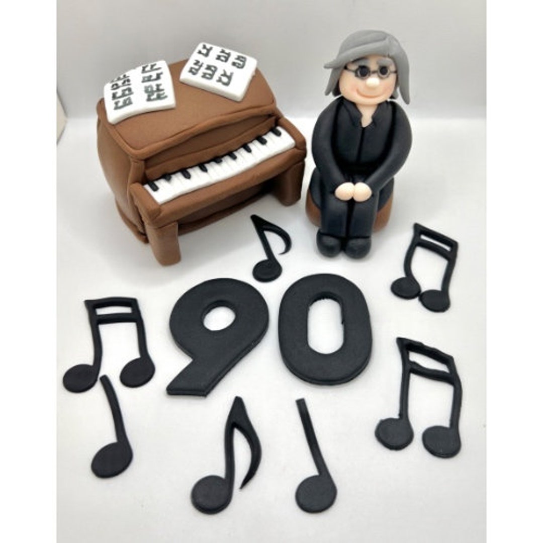 Piano Cake Topper, Music Cake Topper, Musician Cake Topper, Guitar Cake ...