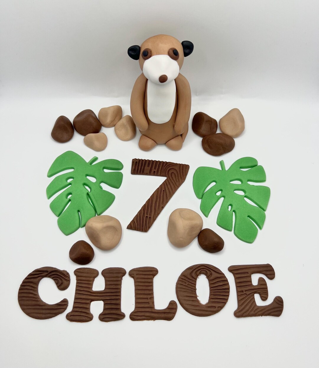 Meerkat Cake Topper, Meerkats Cake Topper, Animal Cake Topper, Jungle ...