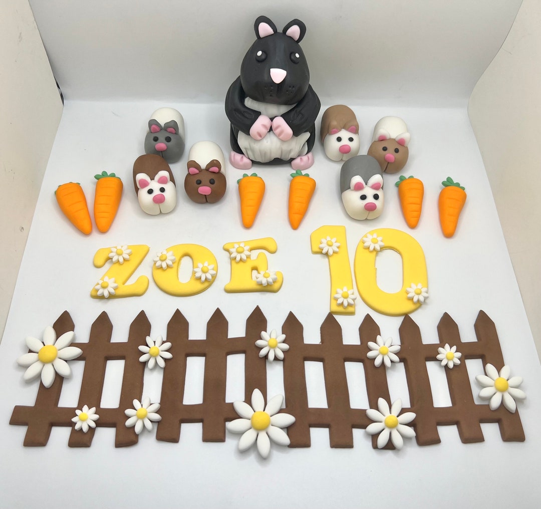 Hamster Cake Topper Pet Cake Topper Cute Cake Topper Animal - Etsy