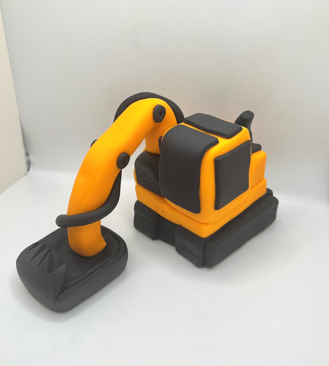 Digger Cake Topper, Construction Cake Topper, Workman Cake Topper, Farm ...