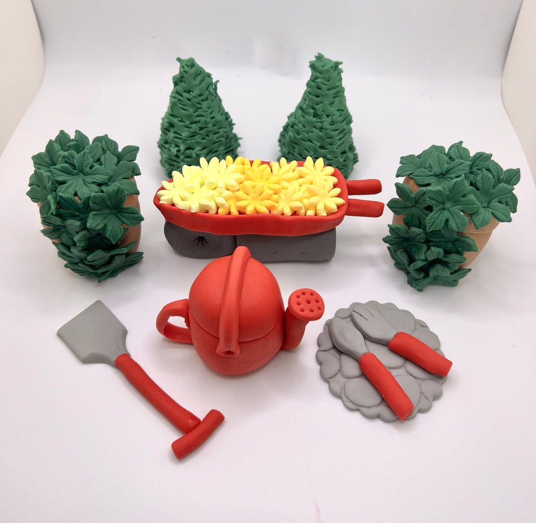 Gardening Cake Topper Gardener Cake Topper Allotment Cake - Etsy