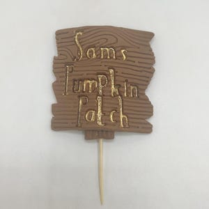 Scarecrow Cake Topper, Farm Cake Topper, Farming Cake Topper, Autumn ...