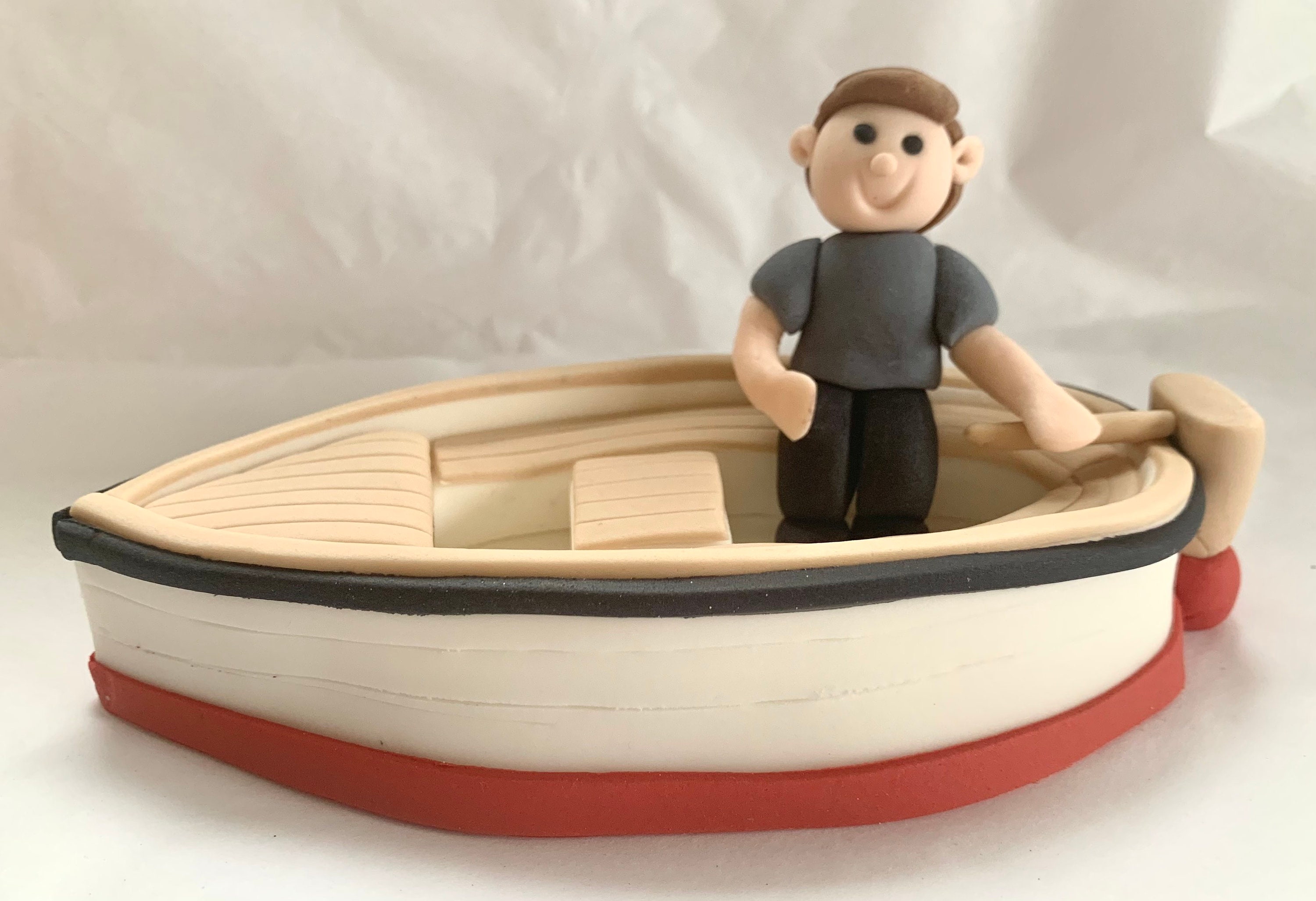 Boat Cake Topper Sailing Cake Topper Handmade Edible Cake - Etsy UK