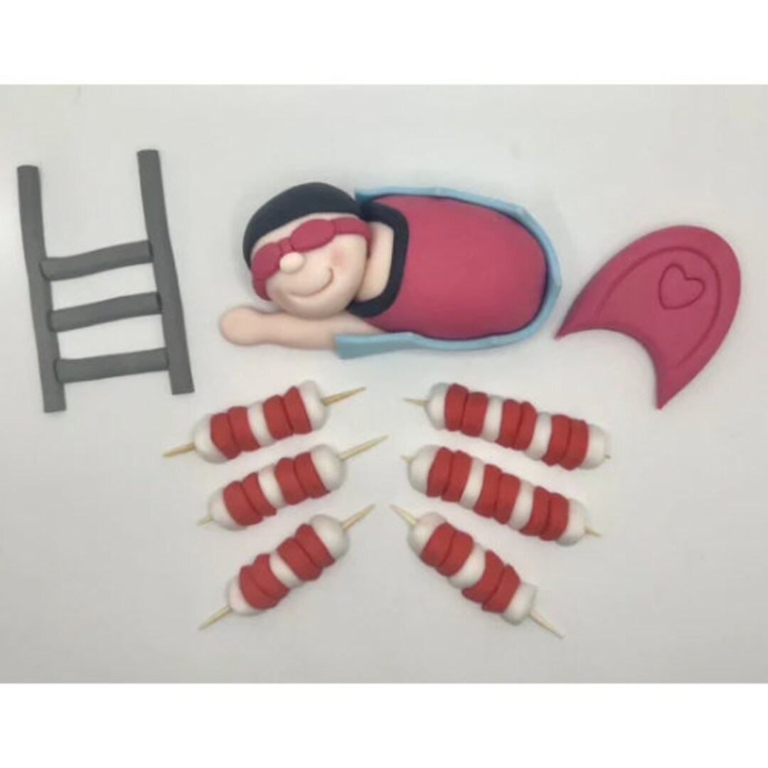 Swimming Cake Topper, Swimmer Cake Topper, Swim Cake Topper, Handmade ...