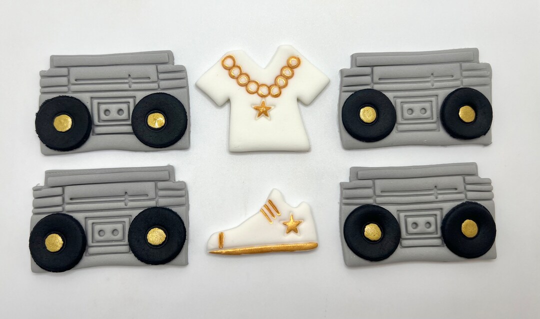 Hip Hop Cake Toppers 90s Cake Toppers Retro Cake Toppers - Etsy