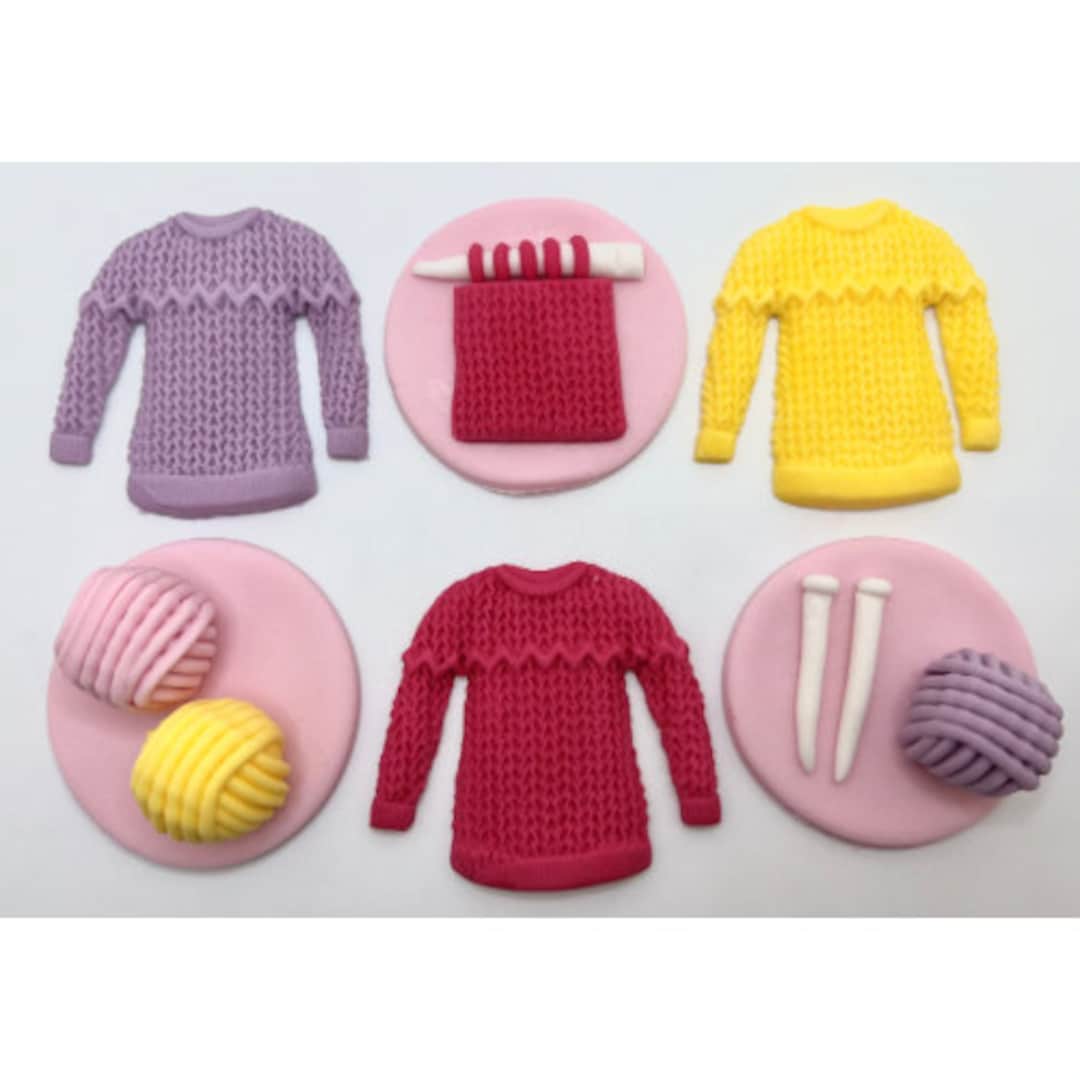 Knitting Cake Topper, Sewing Cake Topper, Crafting Cake Topper ...