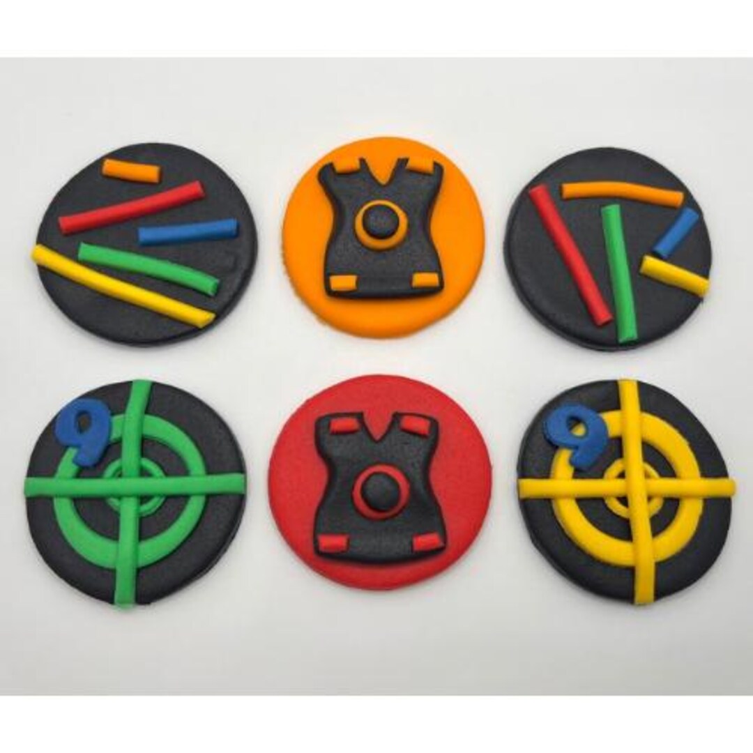 Laser Tag Cake Topper, Laser Cake Topper, Shooting Cake Topper ...