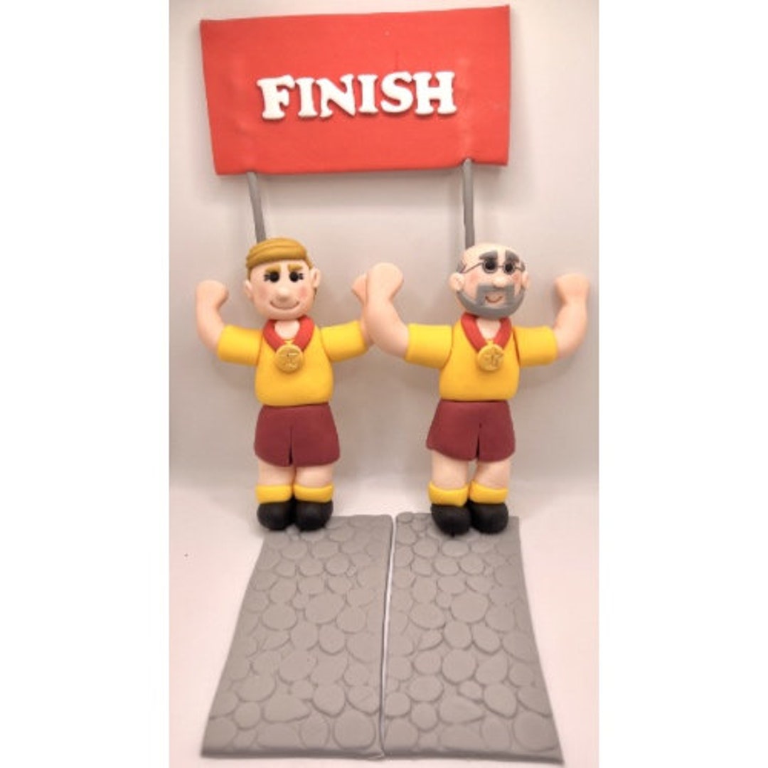 Running Cake Topper, Runner Cake Topper, Exercise Cake Topper, Sport ...