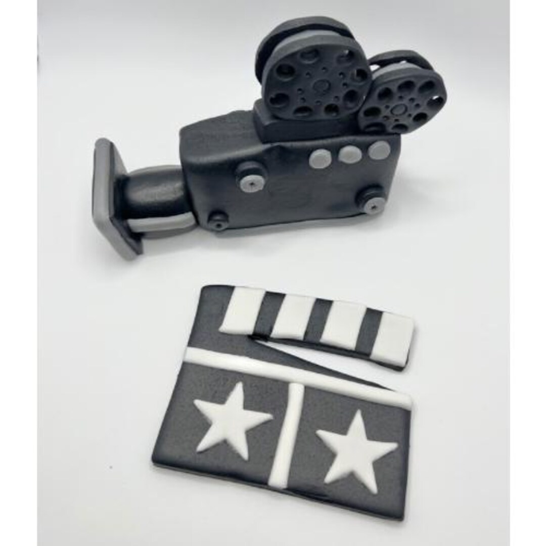 Cameraman Cake Topper, Film Cake Topper, Cinema Cake Topper, Movie Cake ...