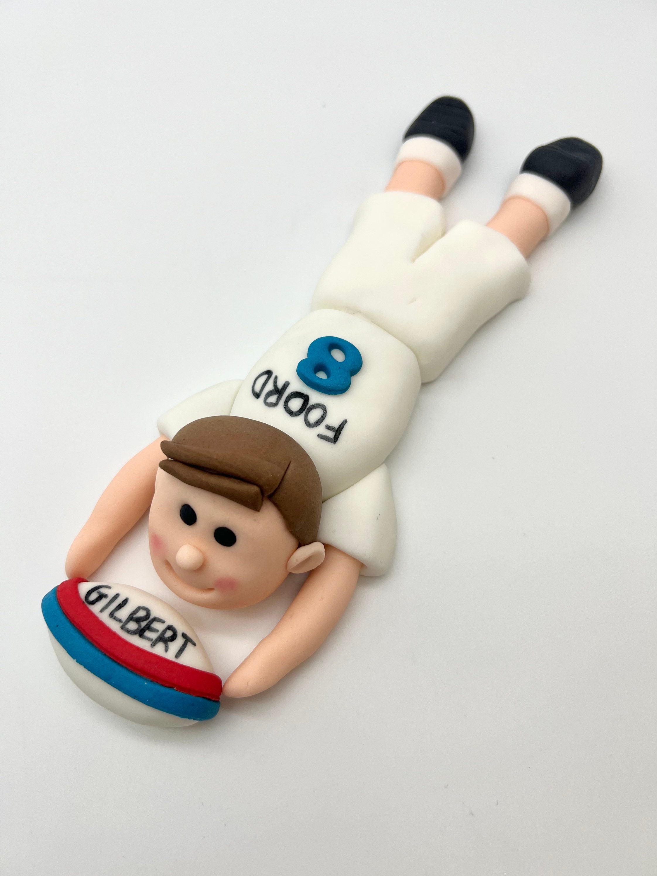 Rugby Cake Topper Rugby Player Cake Topper Exercise Cake - Etsy UK