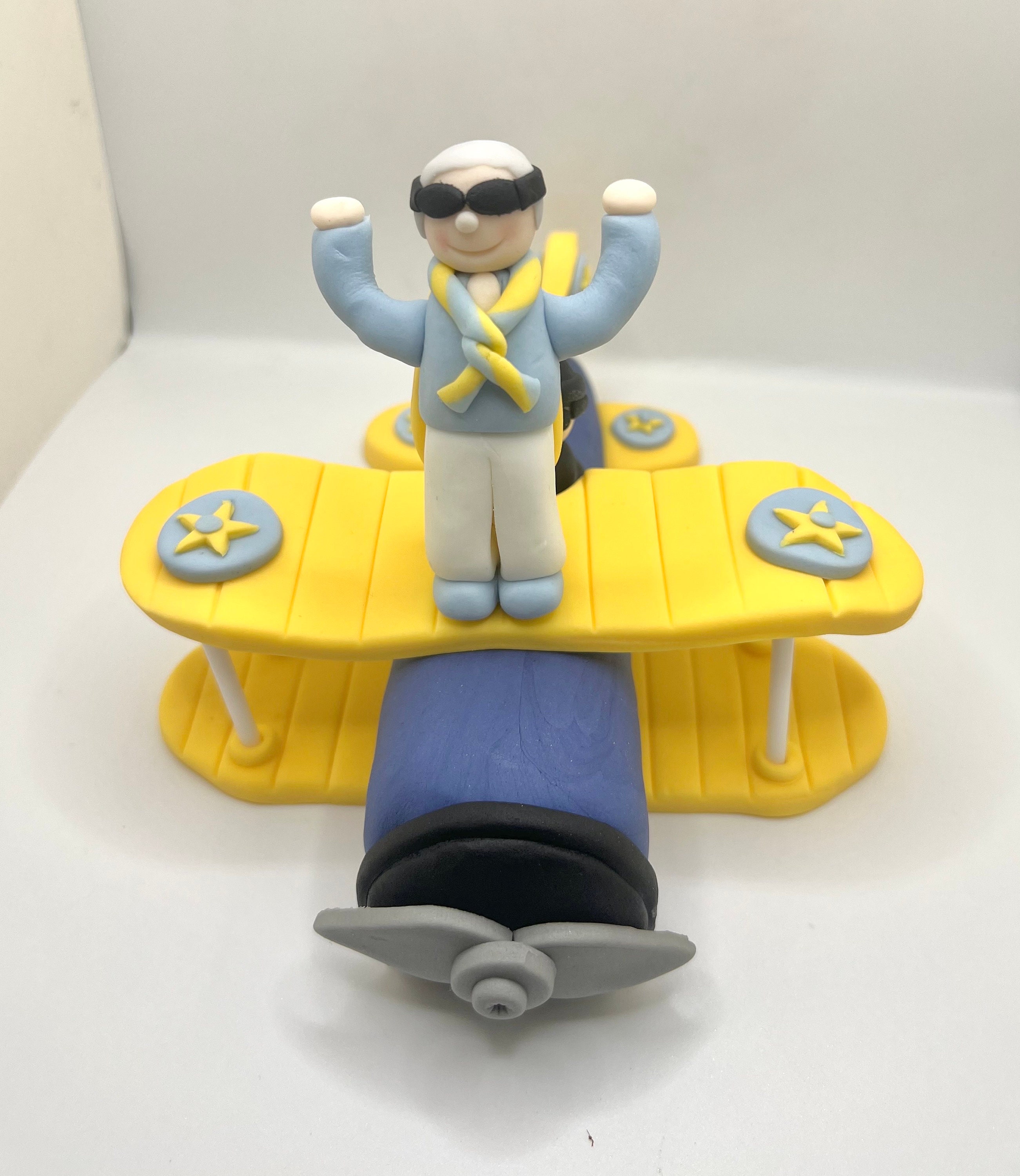 Wing Walking Cake Topper, Aeroplane Cake Topper, Plane Cake Topper ...
