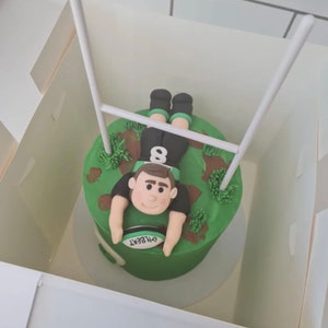 Rugby Cake Topper, Rugby Player Cake Topper, Exercise Cake Topper ...