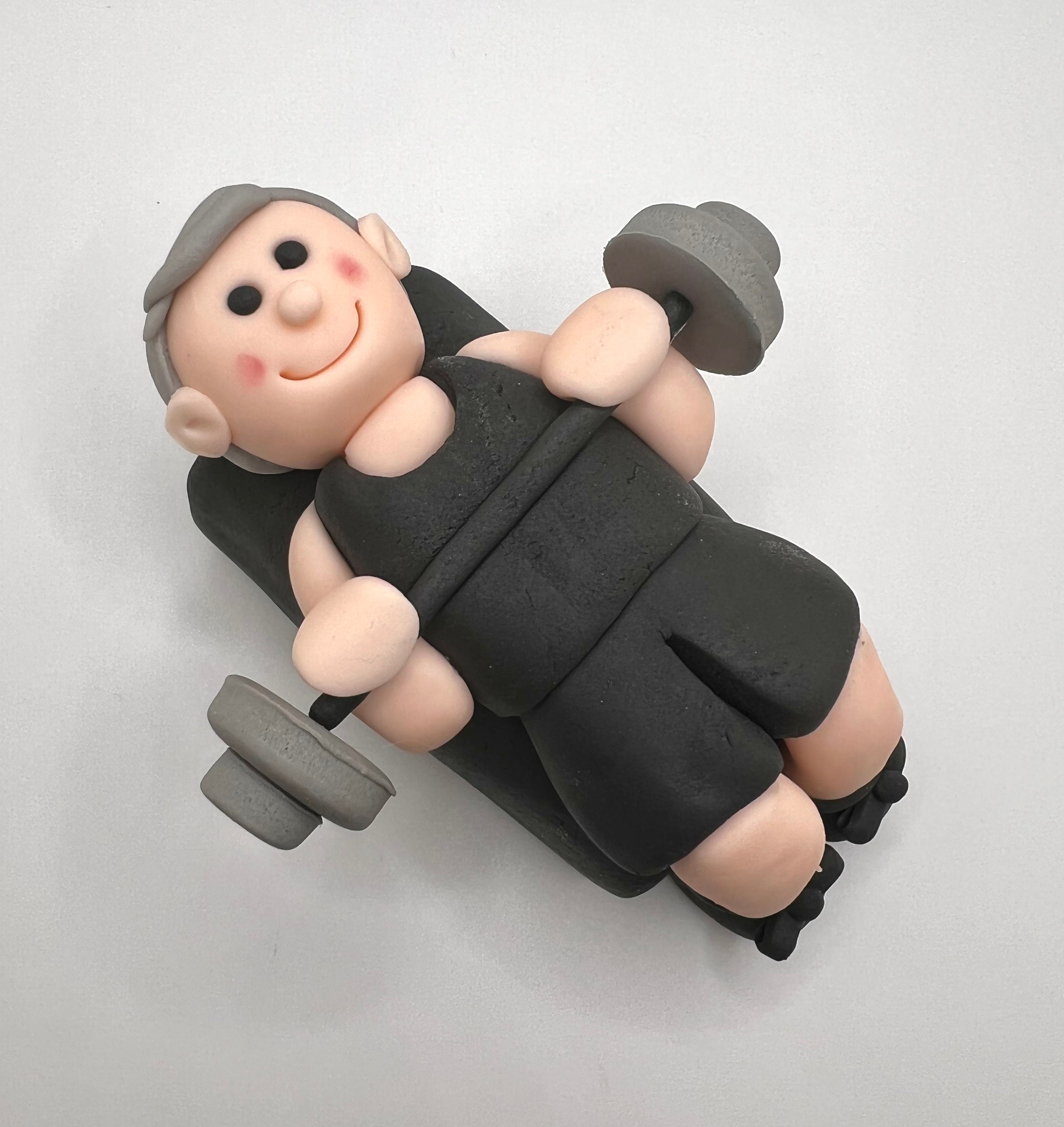 Gym Cake Topper Exercise Cake Topper Weight Lifting Cake - Etsy UK