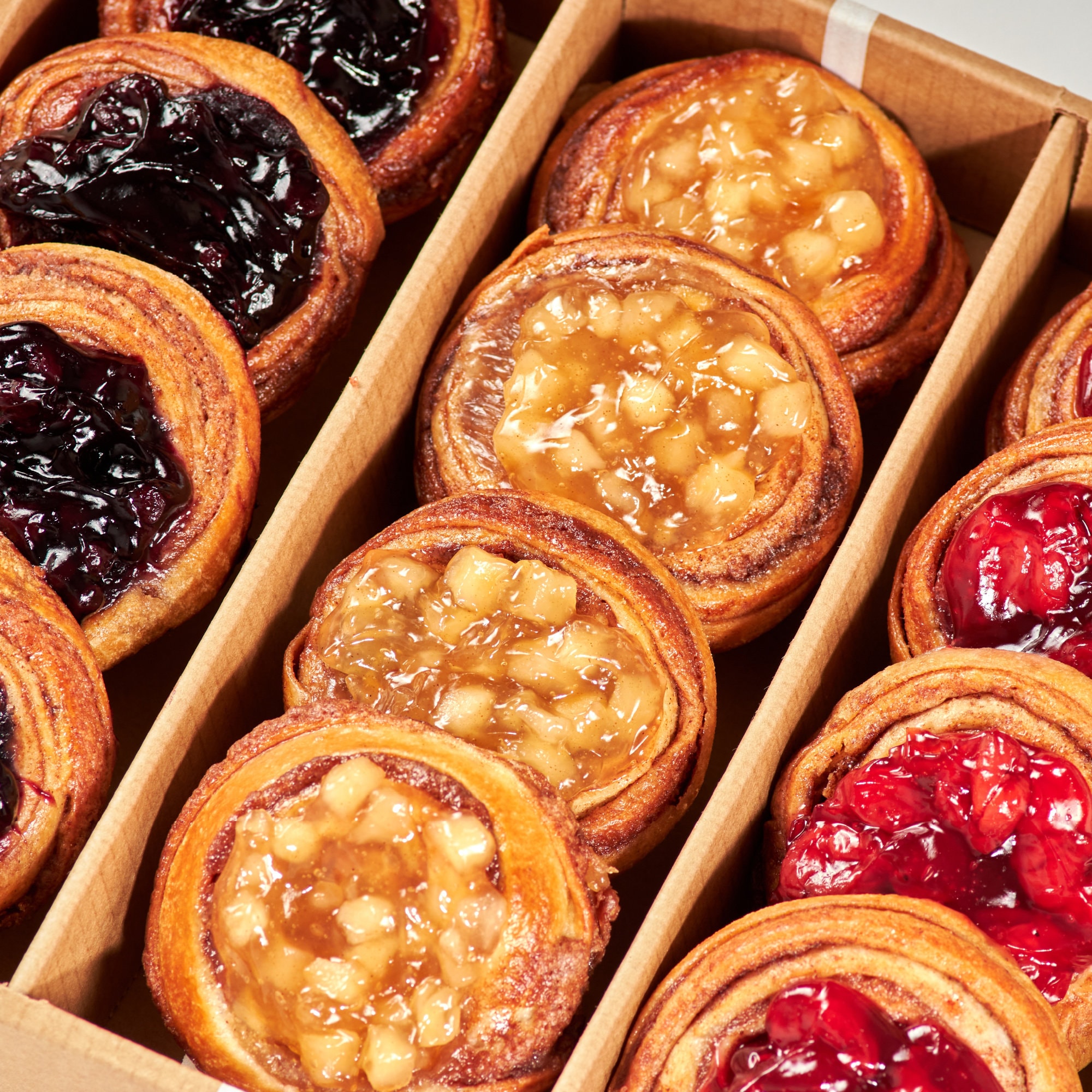 Fruit Danish Pastries | Holiday Corporate Food Gift Box | 12 ...