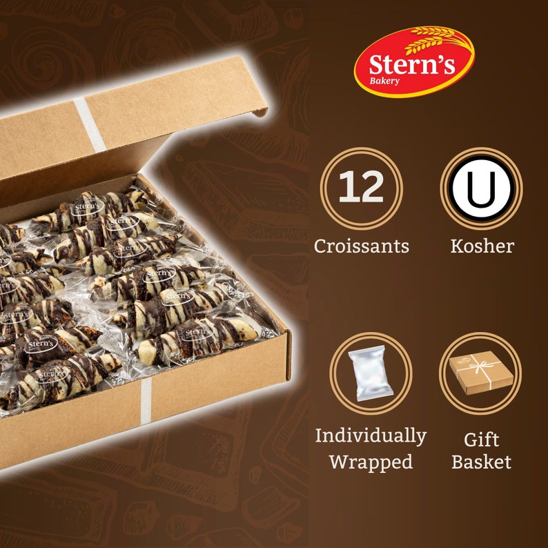 Diabetic Sugar-free Chocolate Croissants by Stern’s Bakery 10 Count ...