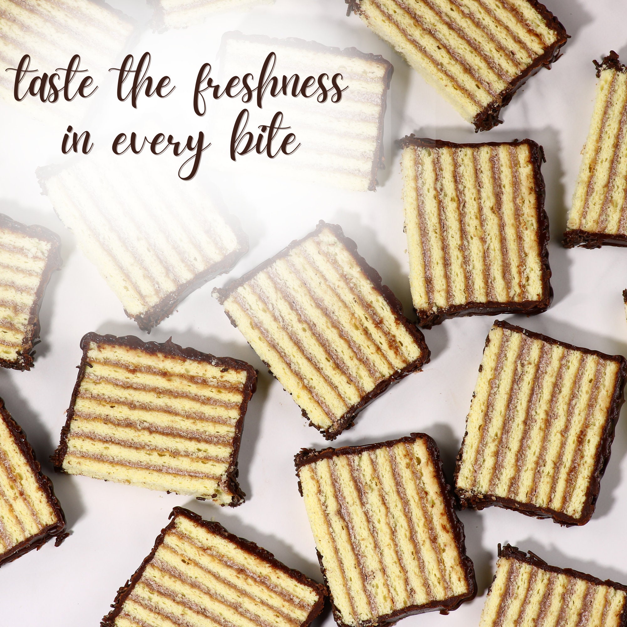 Seven Layer Cake | Petit Four Cakes | Dobosh Torte | 7 Layer Cakes ...