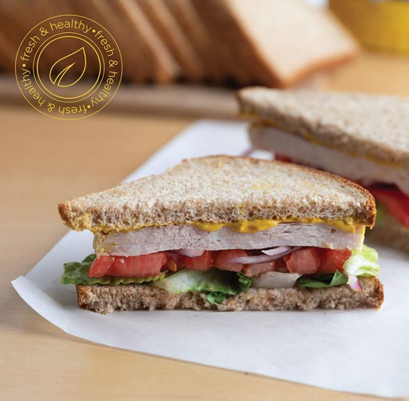 100% Whole Wheat Bread Sliced - 3 Pack 16 Oz per Loaf | Sandwich Bread ...