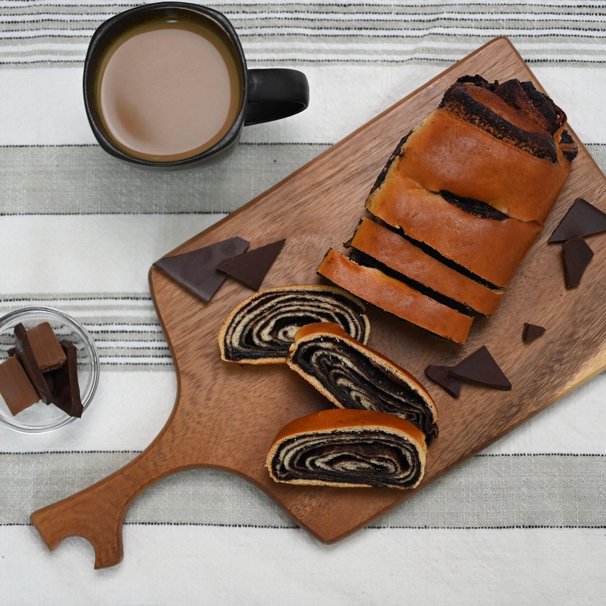 Hungarian Chocolate Kokosh Cake |chocolate Babka Bread |coffee Cake ...