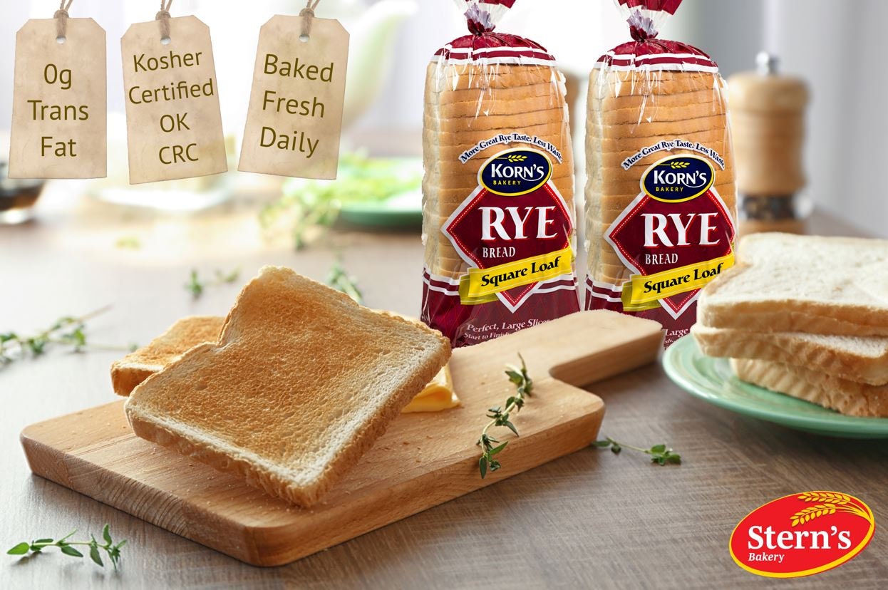 Rye Bread - 2 Pack - 32 Oz per Loaf | Sandwich Bread | Fresh Bread ...