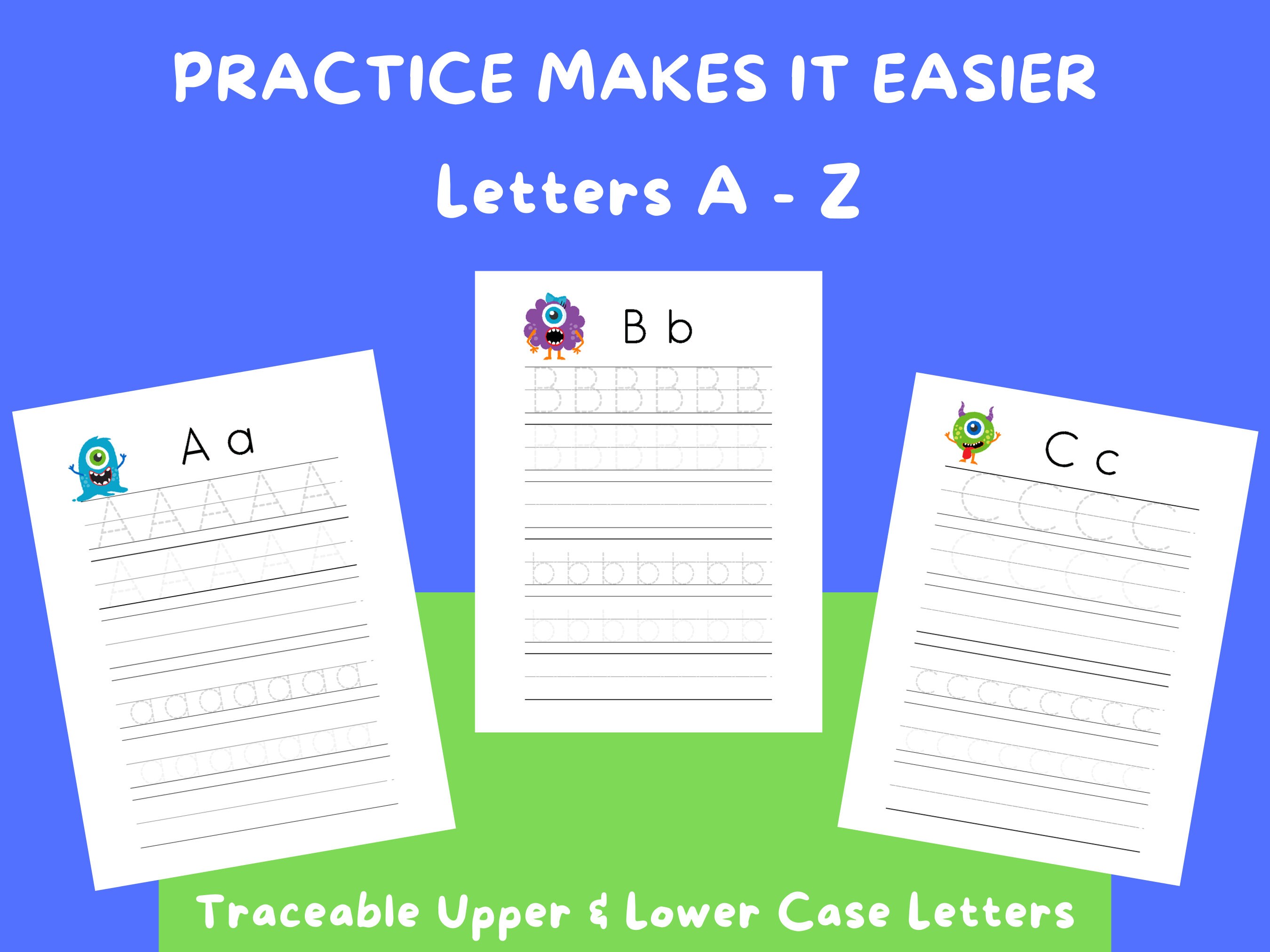 Printable Letter Writing Worksheets - Etsy