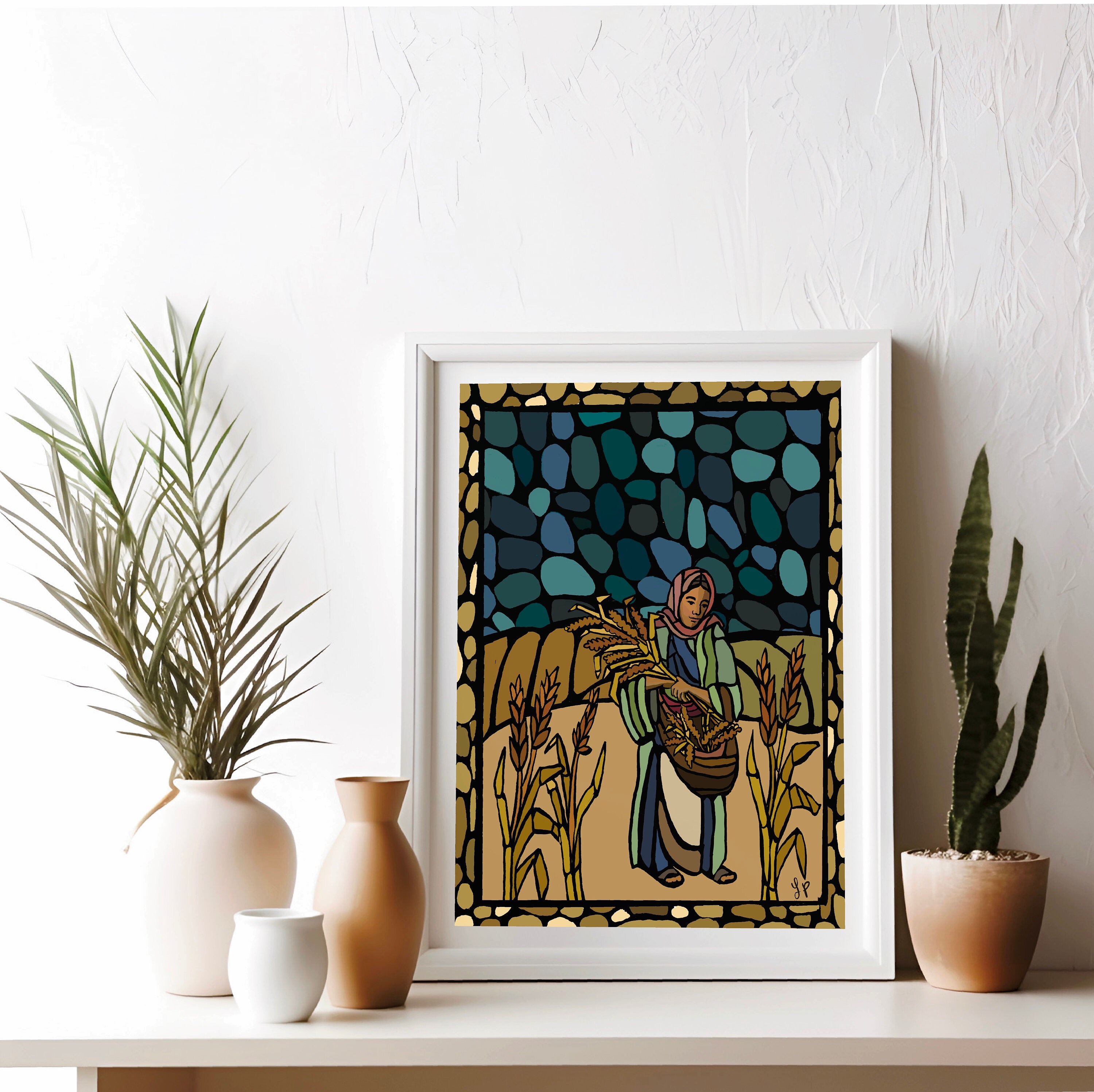 Printable Ruth Portrait Instant Digital Download Religious Christian ...