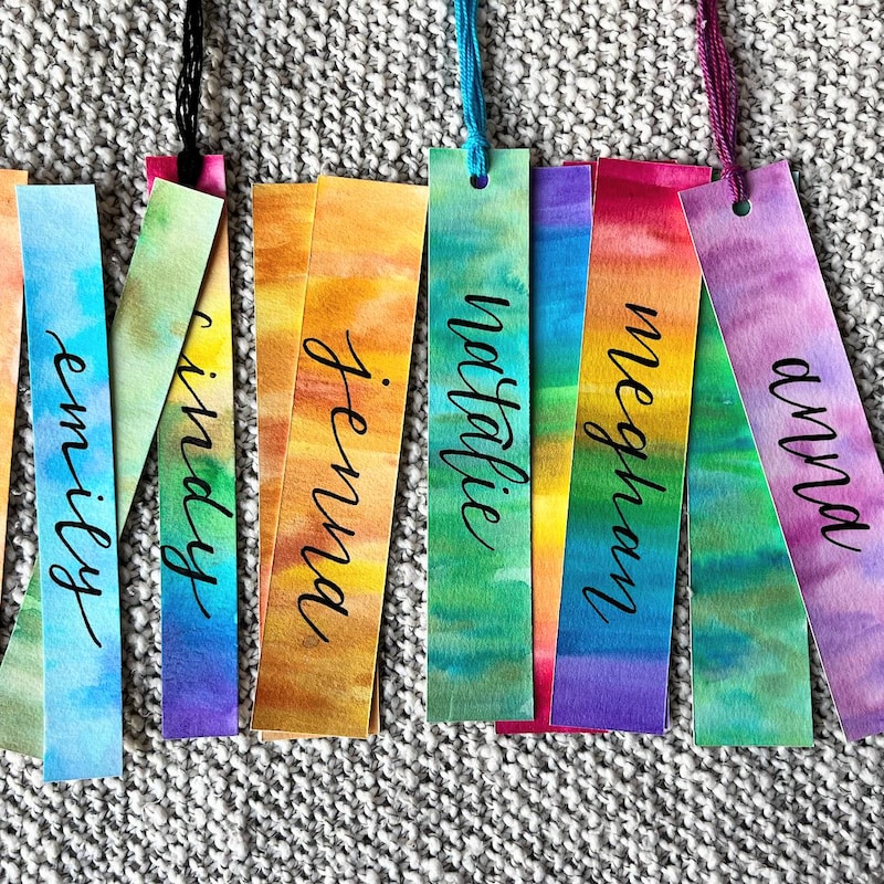 Custom Bookmarks - Etsy