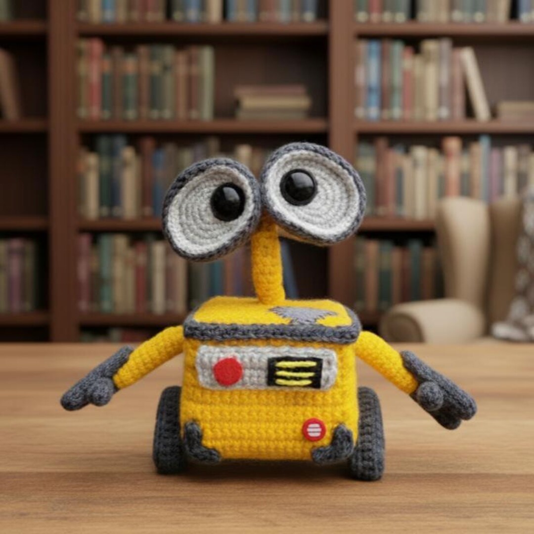 WALL·E Crochet Amigurumi Pattern PDF | Robot Toy Plush | Instant ...