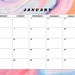 Groovy 2025 Yearly Calendar January Start Printable Editable Calendar ...
