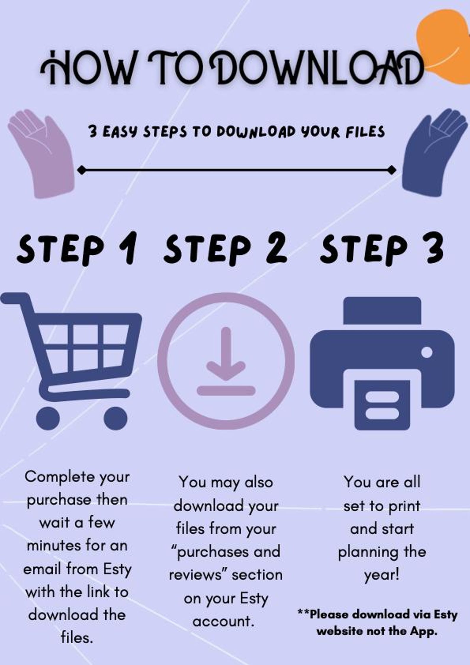 January-december 2025 Calendar Printable Calendar Digital Download 8.5 ...