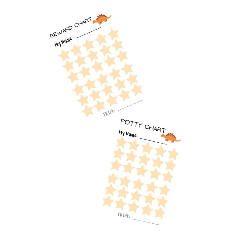 Kids Potty Training Chart | Kids Reward Chart | Printable Instant ...