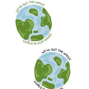 Earth Day Kids Craft Printable | Reusable Earth Day Art | Preschool ...