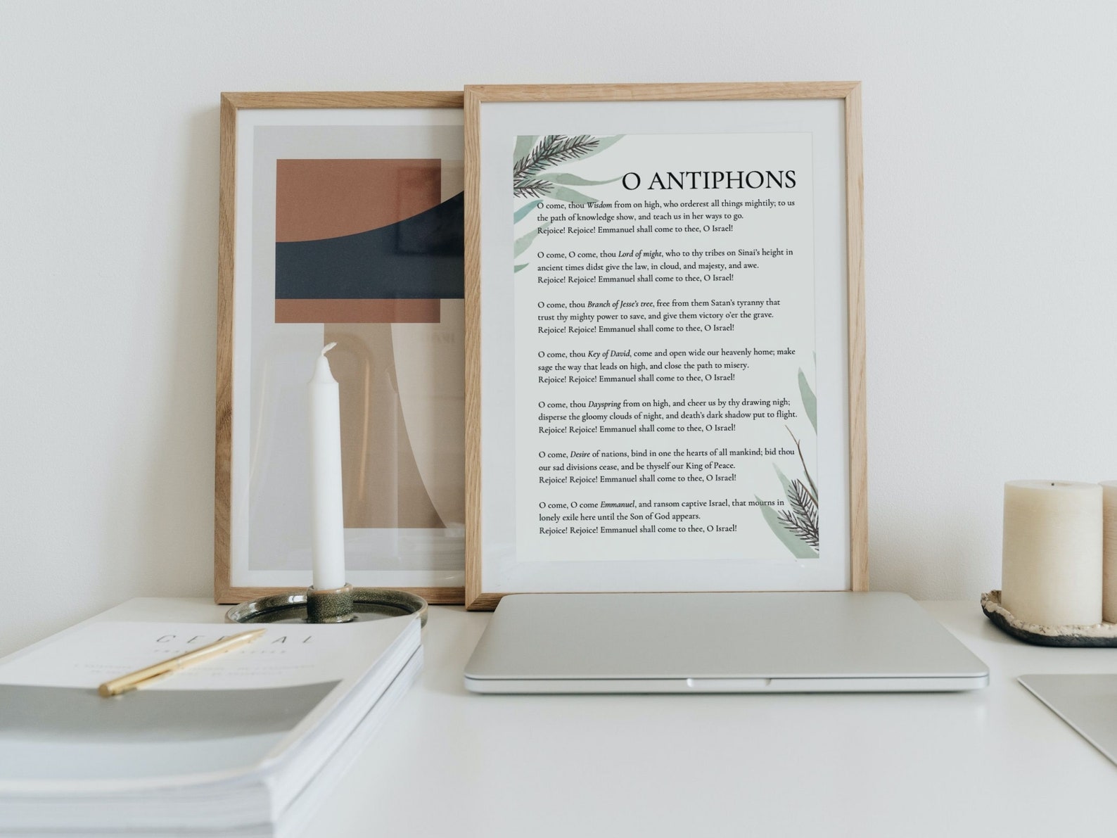 O Antiphons Advent Poster Instant Download Printable O Come O Come ...