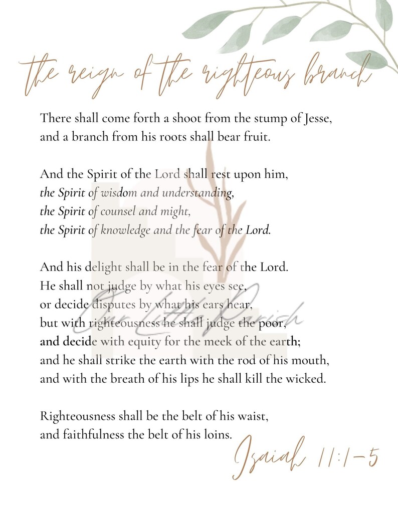 Advent Prayer and Scripture Printable Bundle - Etsy