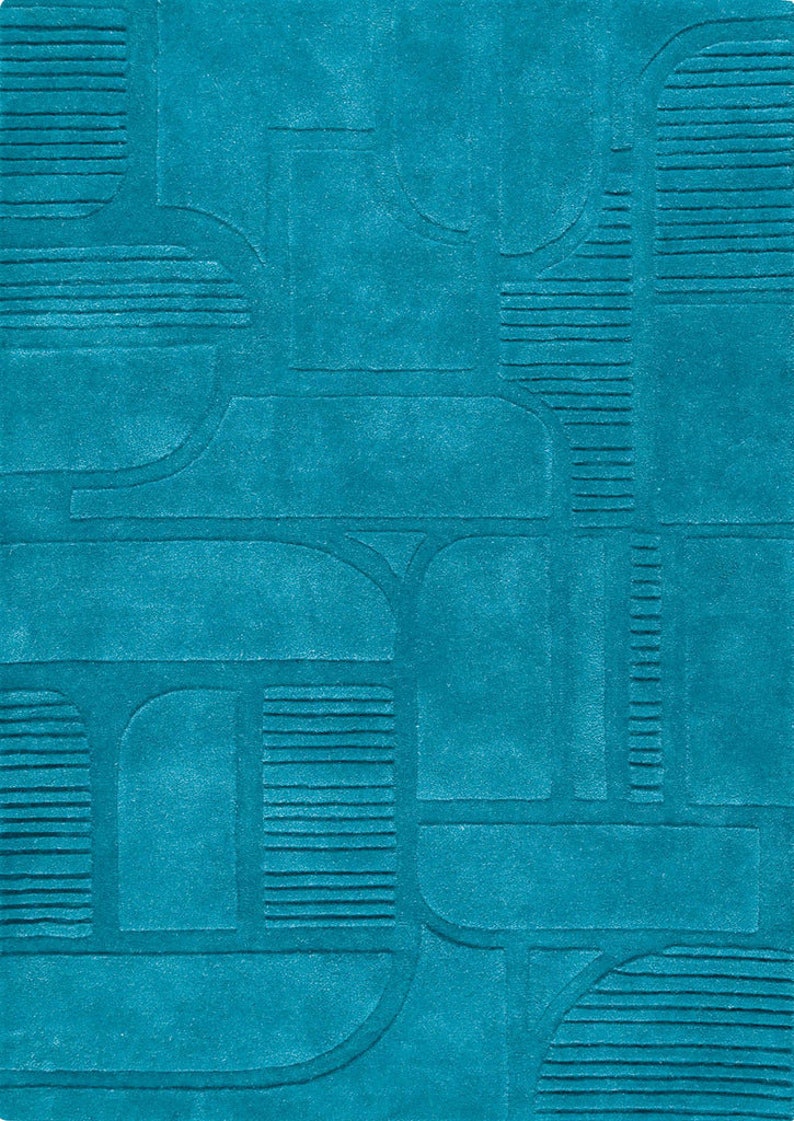 Luxury Modern Handtufted Rug All Cut Rug Modern Rug Woolen - Etsy