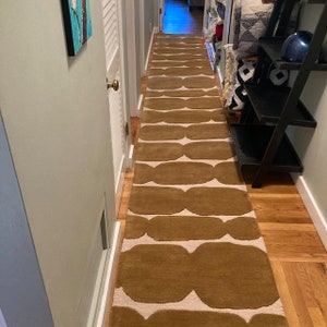 Exclusive Luxury Modern Geometric Runner Rug,hand Tufted Rug.beautiful ...