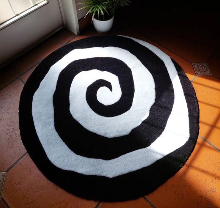 Luxury Kids Round Handtufted Rug, All Cut Rug,wool Round Rug, Swirl ...