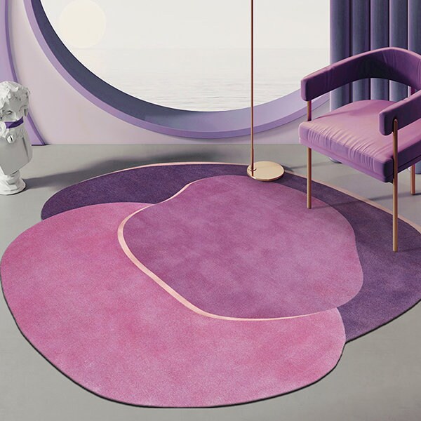 Abstract Shaped Rug - Etsy